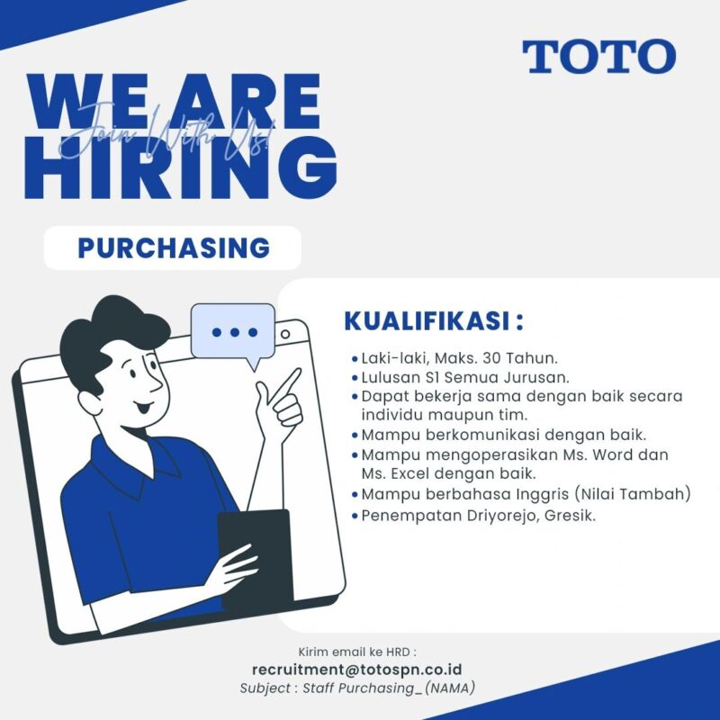 PT Surya Pertiwi Nusantara – Gresik Karir